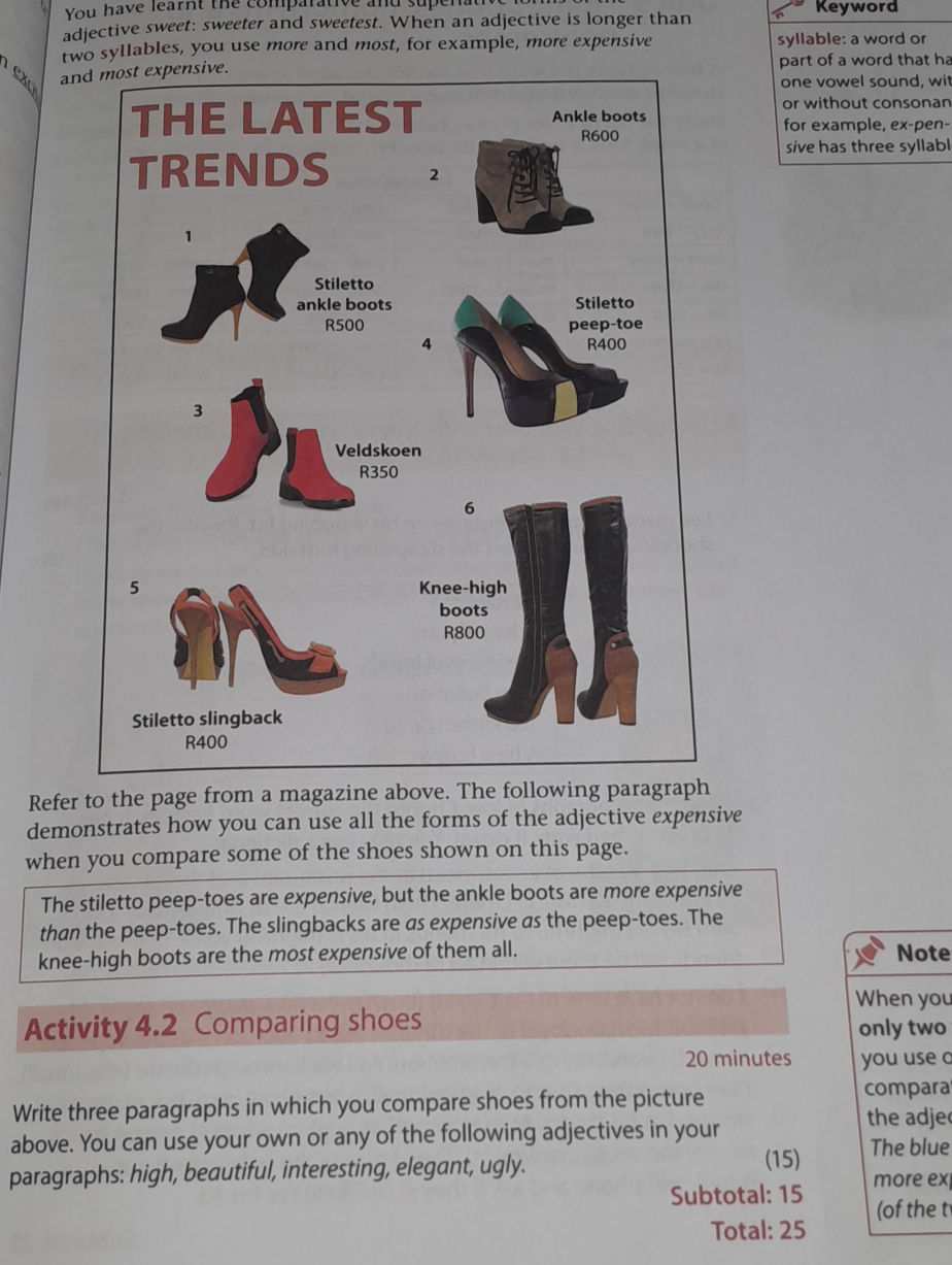 Refer to the page from a magazine above. | StudyX