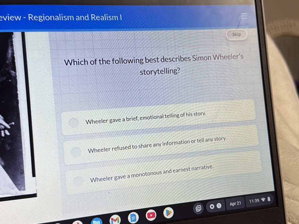 Which of the following best describes Simon | StudyX