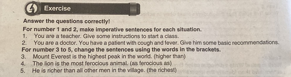 Answer the questions correctly! For number | StudyX