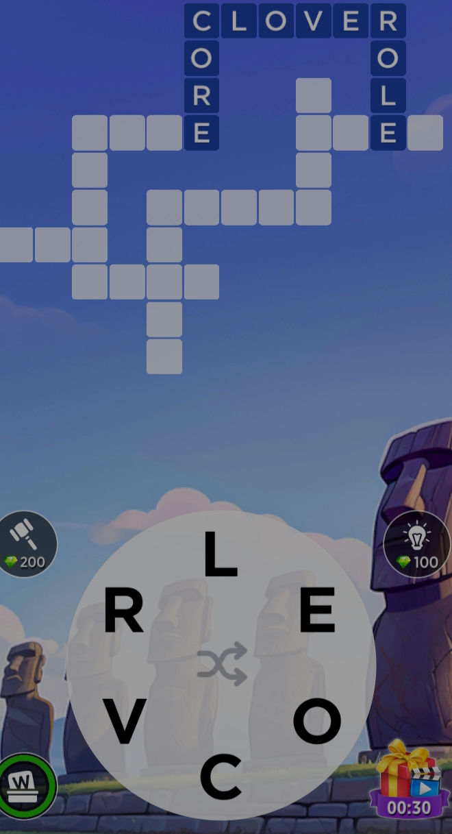 This is a word puzzle. The letters available | StudyX