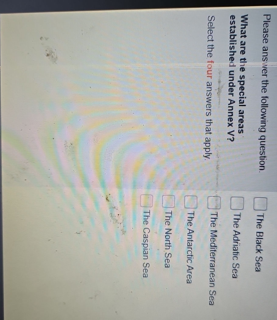 What are the special areas established under | StudyX