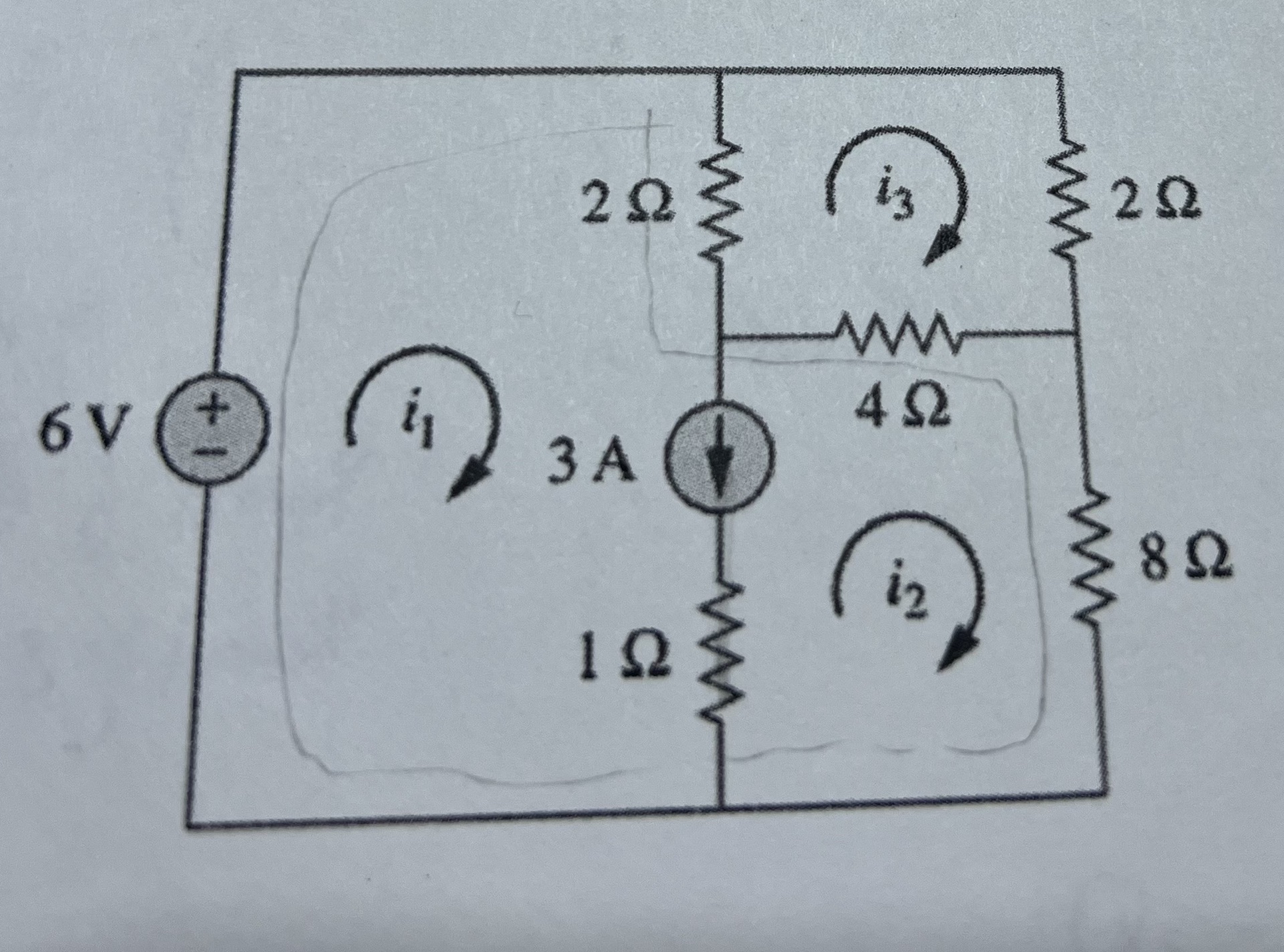 The image shows an electrical circuit | StudyX