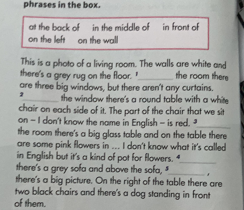 Fill in the blanks with phrases in the box. | StudyX