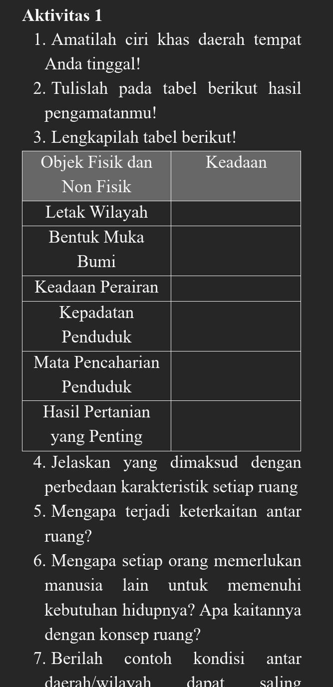 1. Amatilah ciri khas daerah tempat Anda | StudyX