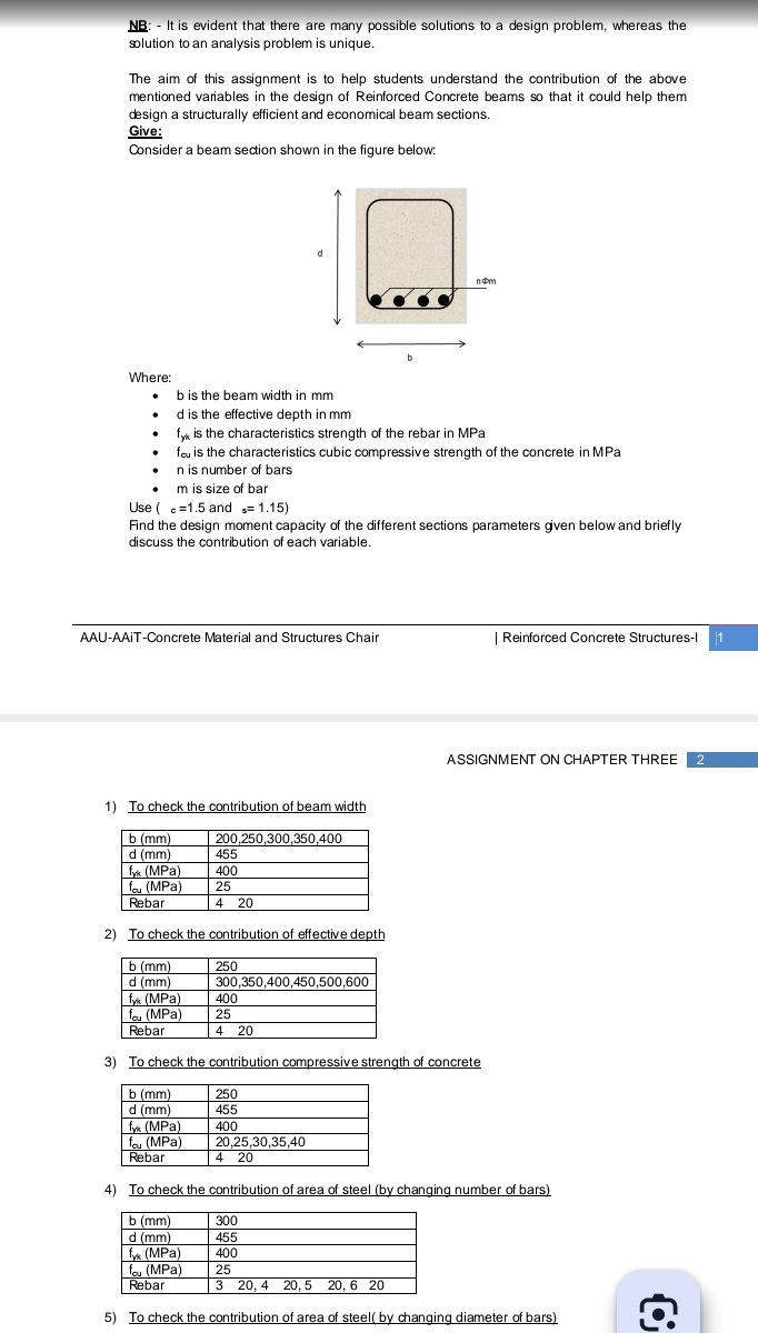 Consider a beam section shown in the figure | StudyX