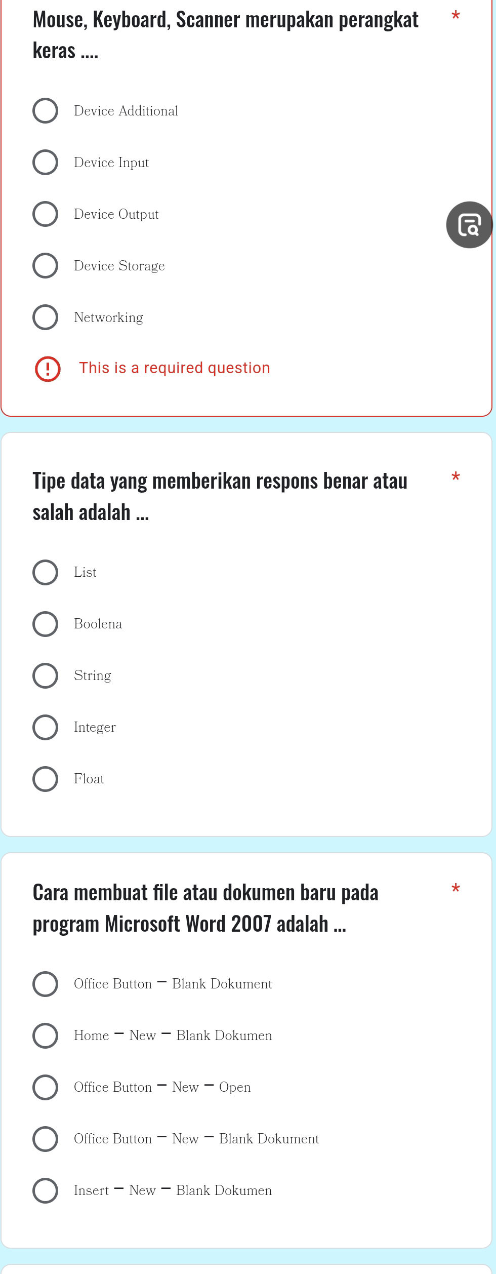Mouse, Keyboard, Scanner merupakan perangkat | StudyX