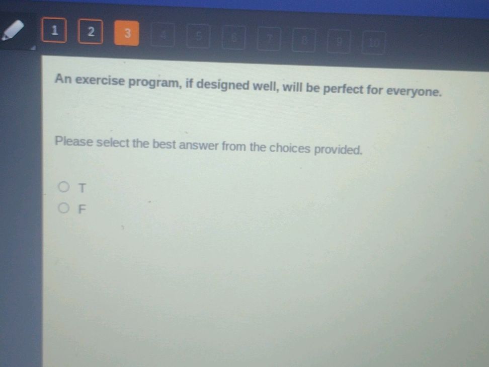 An exercise program, if designed well, will | StudyX