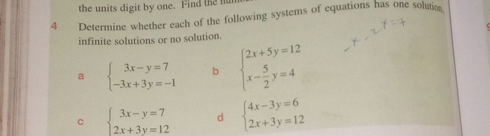 Determine whether each of the following | StudyX