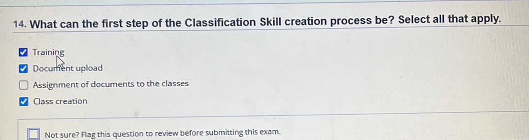 14. What can the first step of the | StudyX