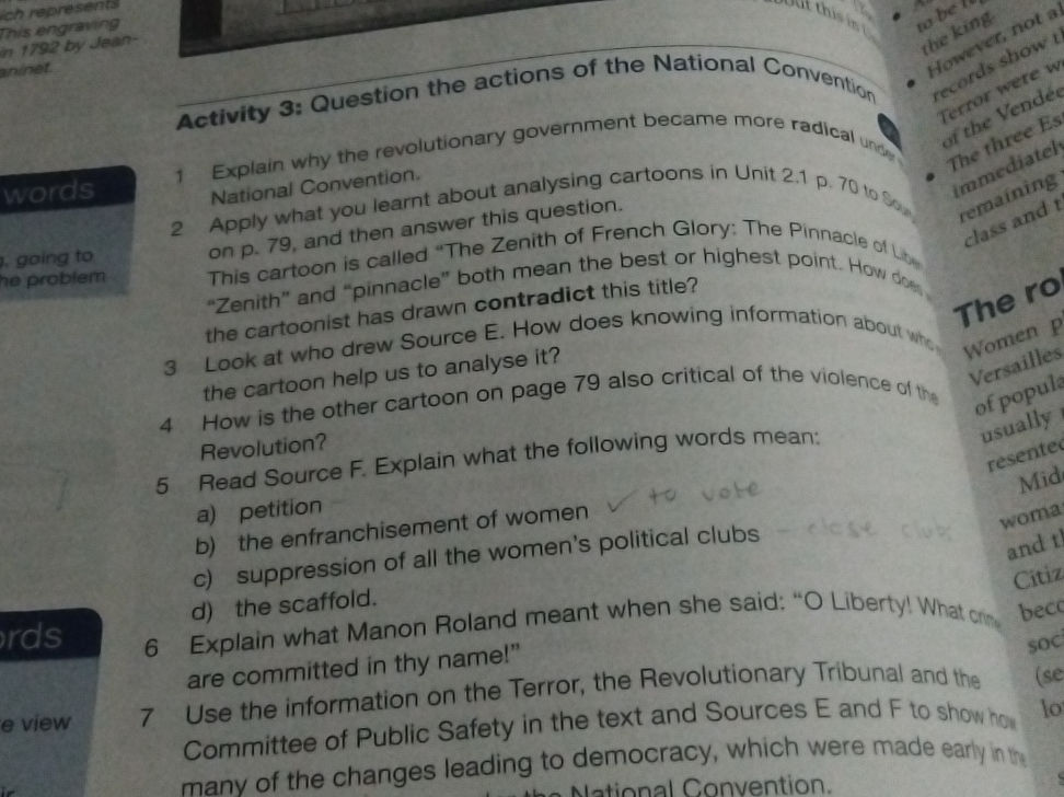 1. Explain why the revolutionary government | StudyX