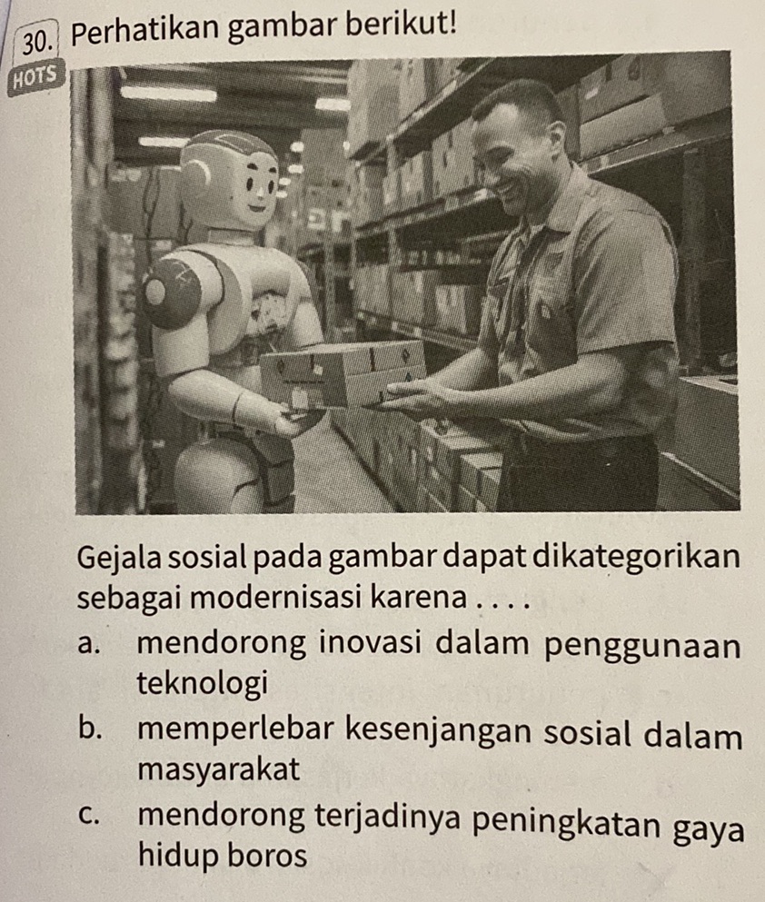 Perhatikan gambar berikut! Gejala sosial | StudyX