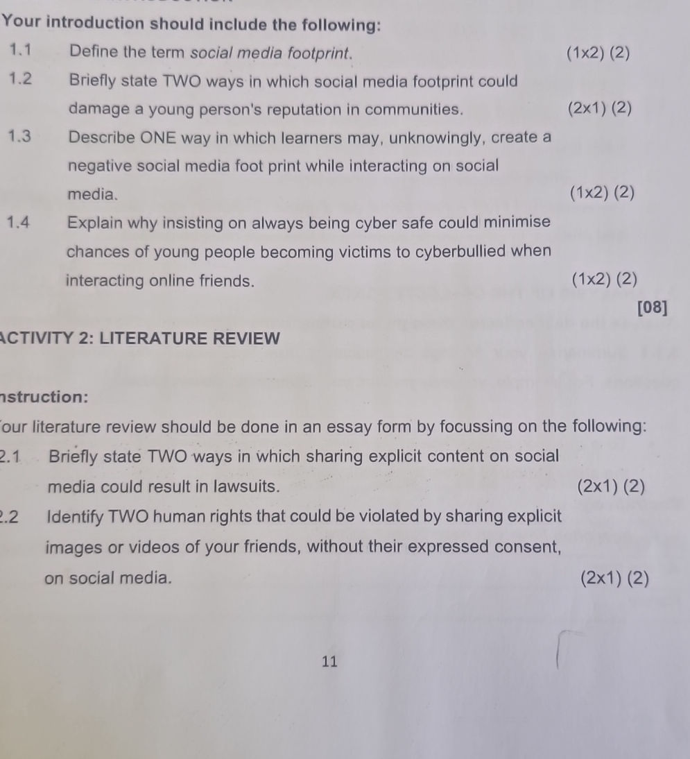 Your introduction should include the | StudyX