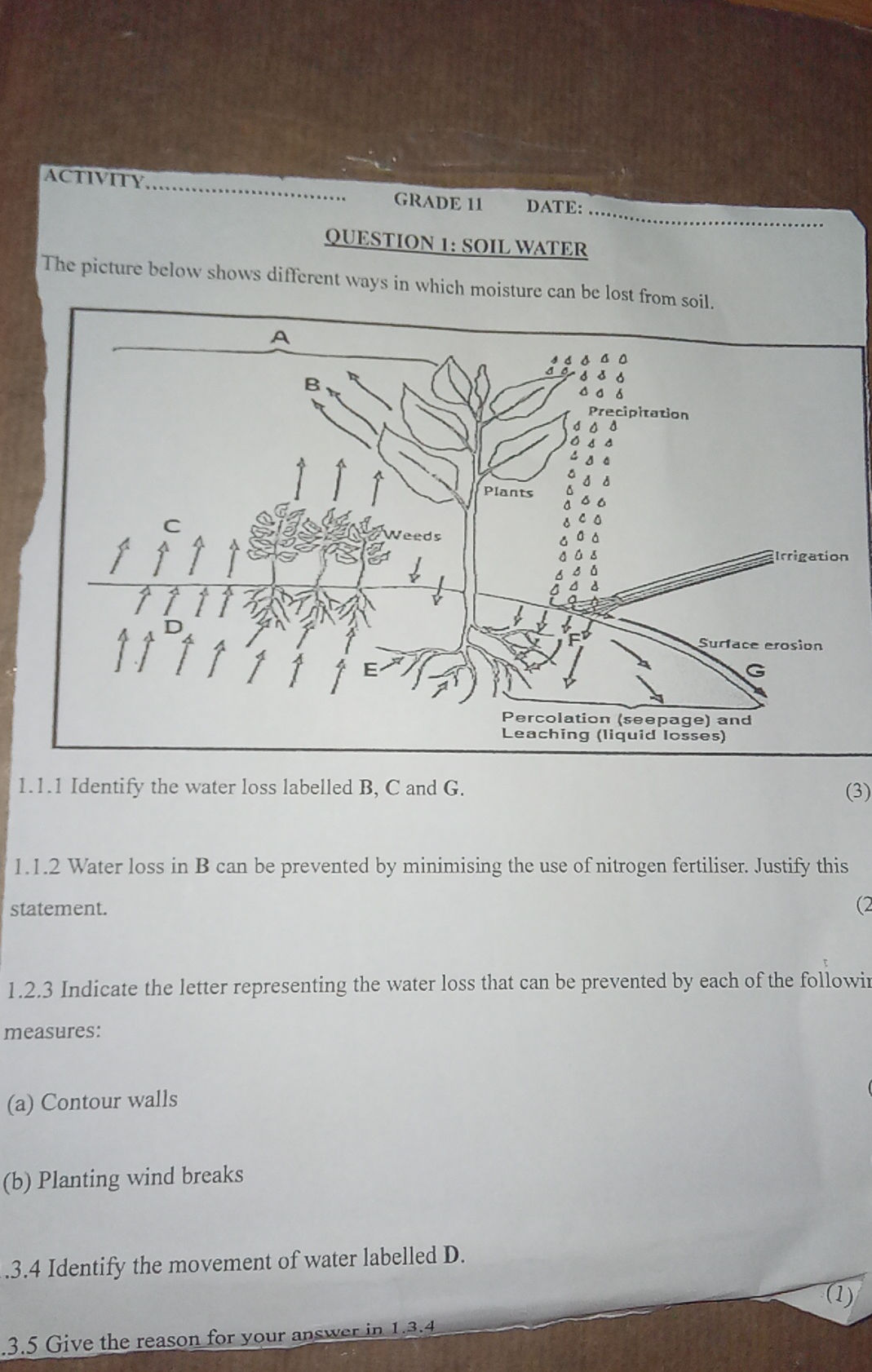 The picture below shows different ways in | StudyX