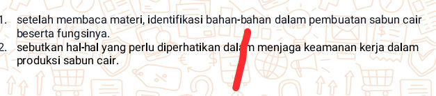 1. setelah membaca materi, identifikasi | StudyX