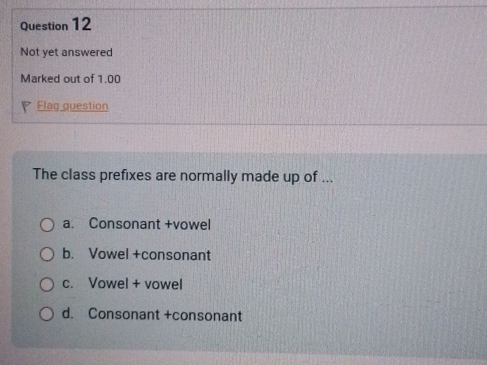 The class prefixes are normally made up of | StudyX