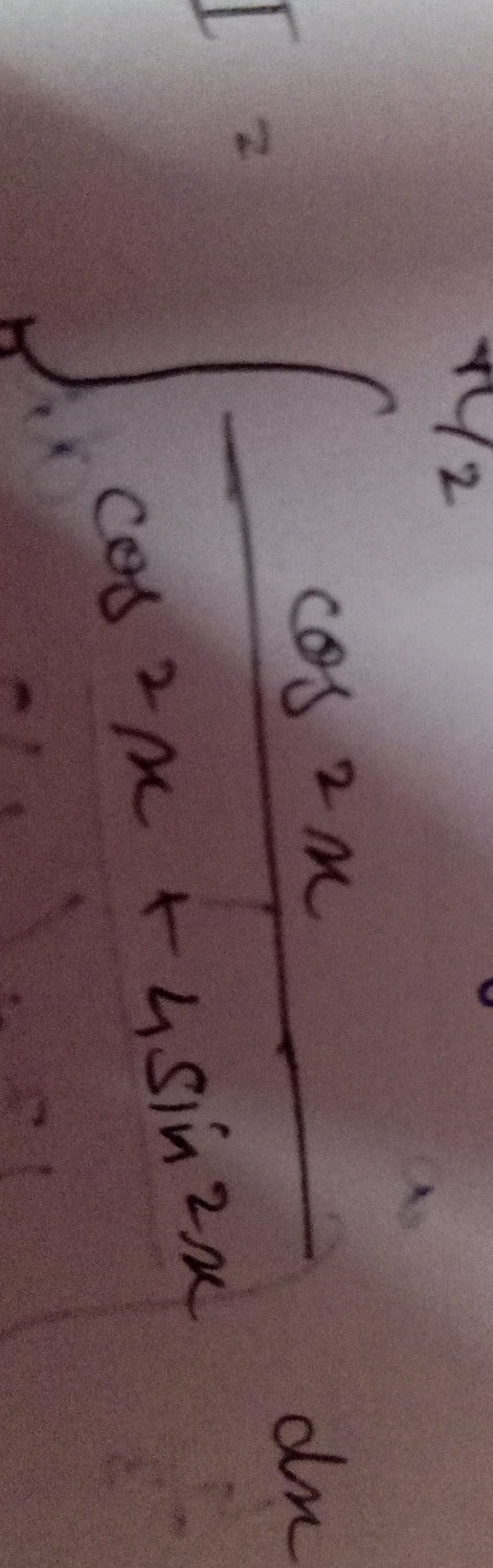 Evaluate the definite integral of cos(2x) / | StudyX