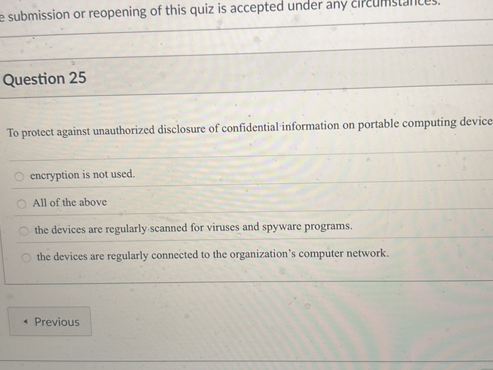 To protect against unauthorized disclosure | StudyX