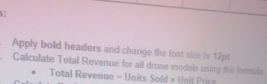 Calculate Total Revenue for all drone models | StudyX