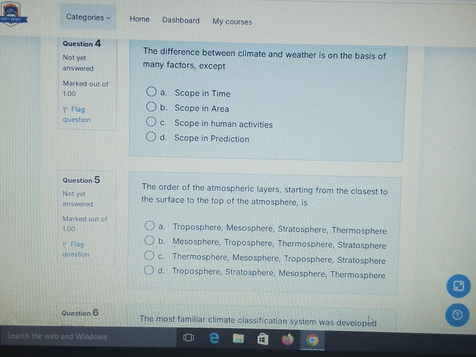 The difference between climate and weather | StudyX