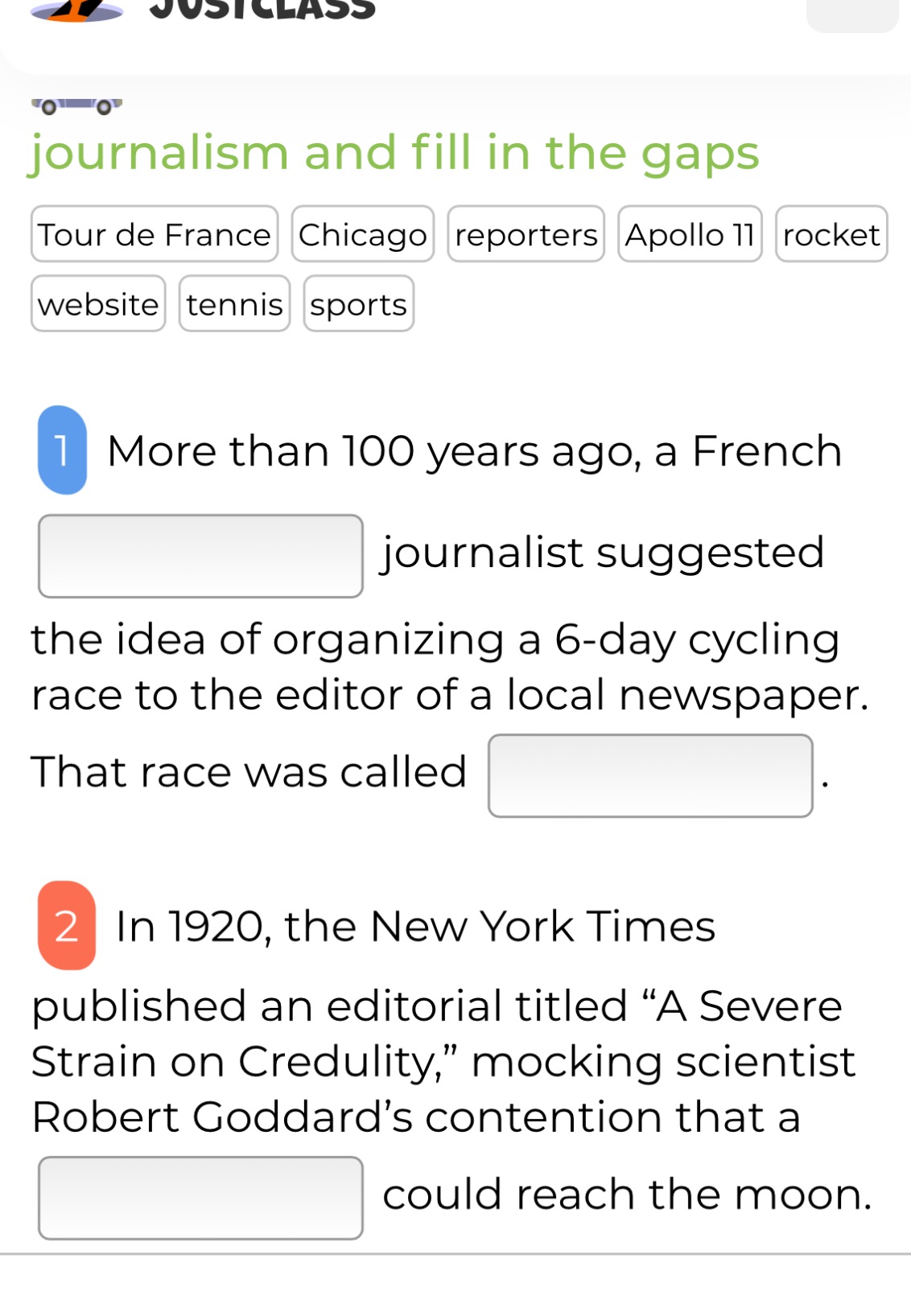 More than 100 years ago, a French journalist | StudyX
