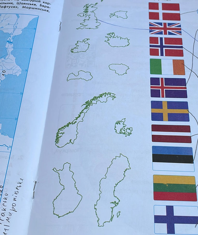 The image shows outlines of European | StudyX