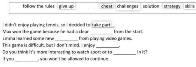 follow the rules give up cheat challenges | StudyX