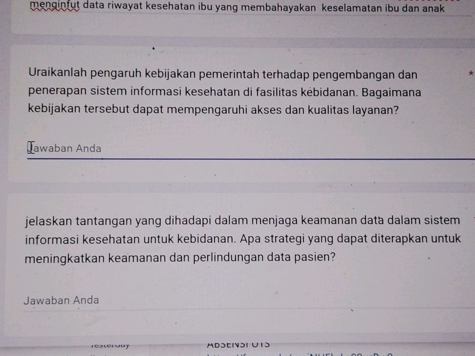 Uraikanlah pengaruh kebijakan pemerintah | StudyX