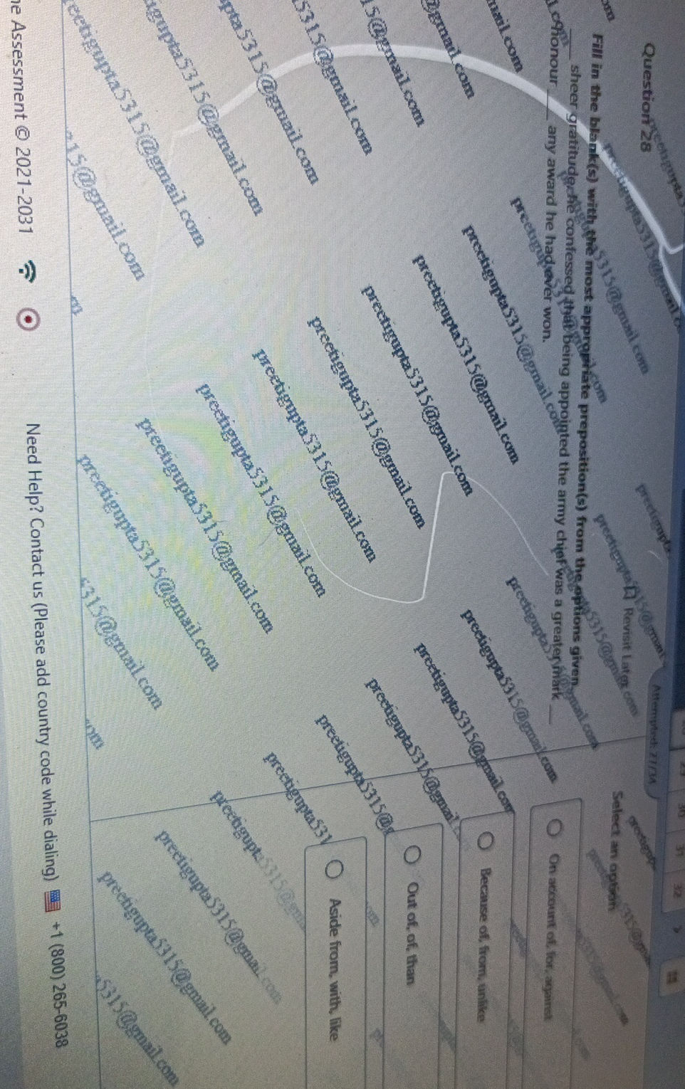 Fill in the blank(s) with the most | StudyX