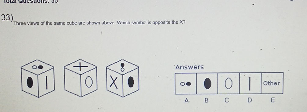 Three views of the same cube are shown | StudyX