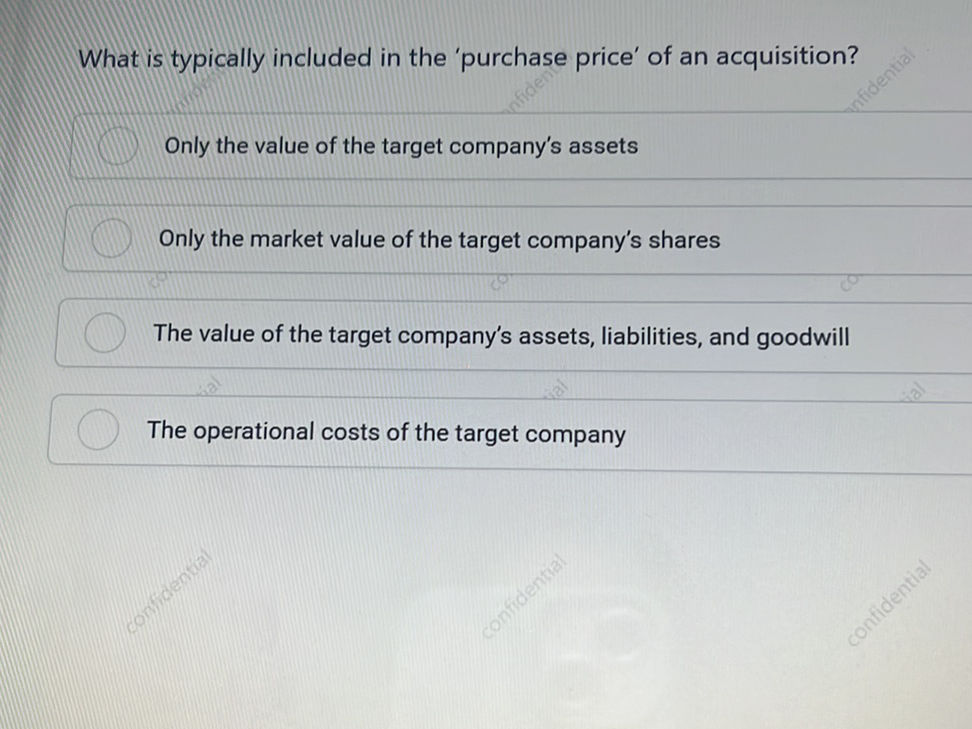 What is typically included in the 'purchase | StudyX