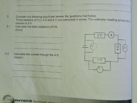 3 Consider the following circuit and answer | StudyX