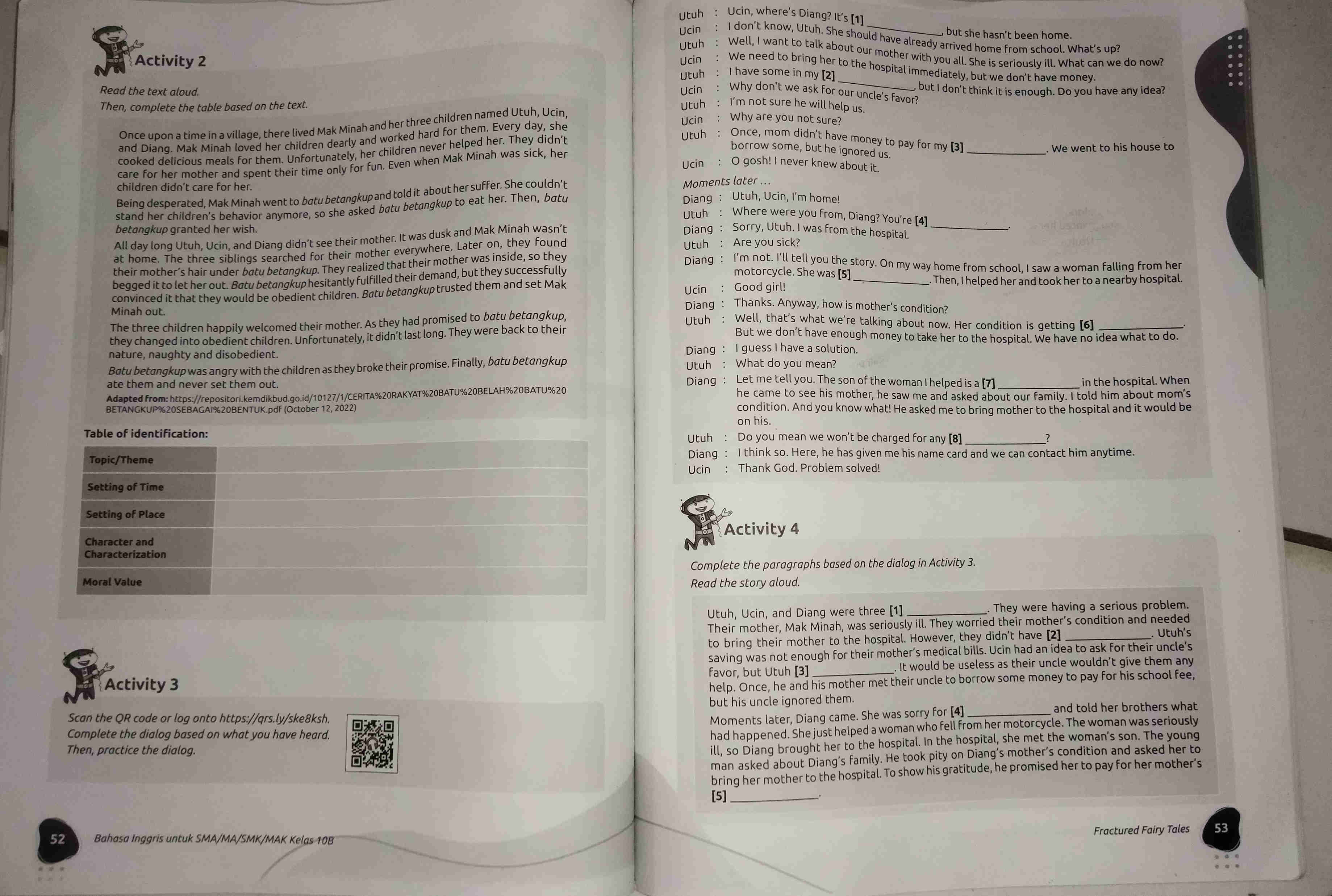 Activity 4 Complete the paragraphs based on | StudyX