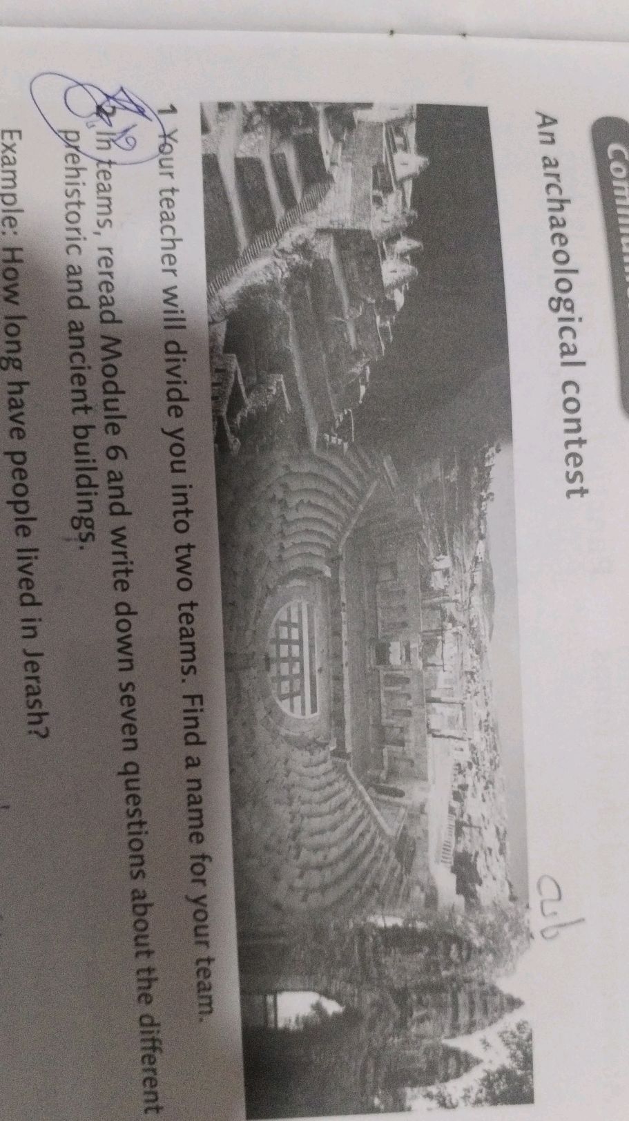 1 Your teacher will divide you into two | StudyX