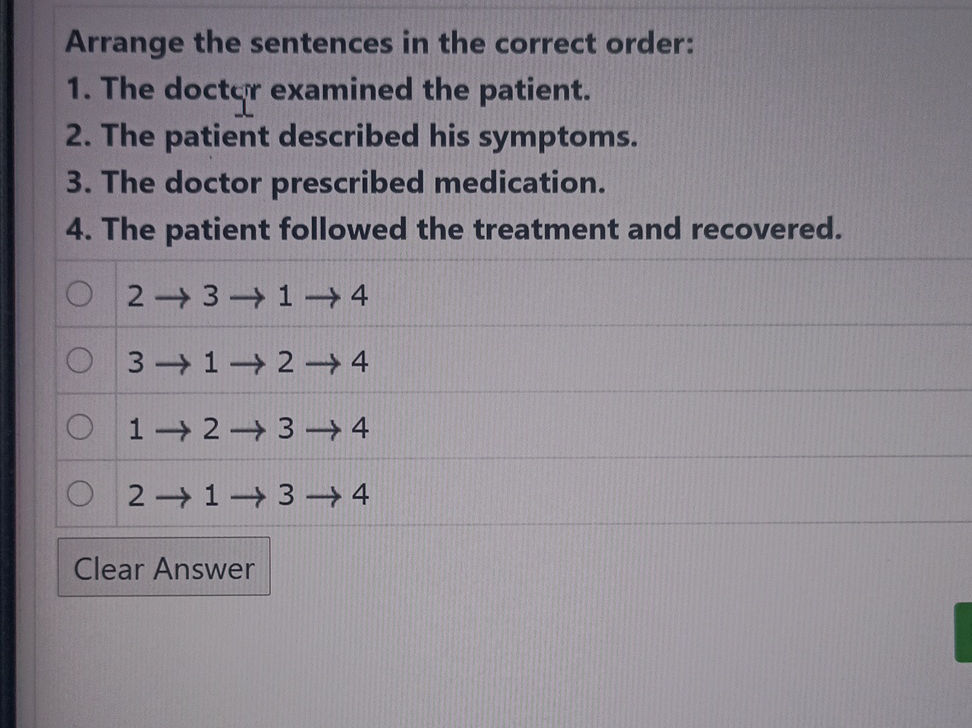 Arrange the sentences in the correct order: | StudyX