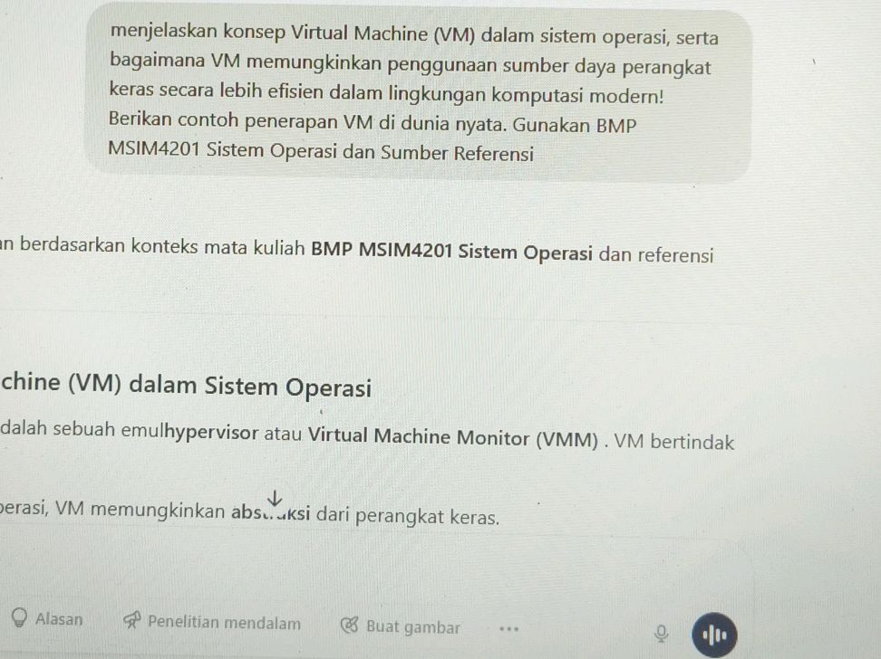 menjelaskan konsep Virtual Machine (VM) | StudyX