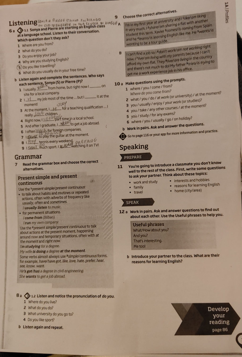 6 a 1.1 Sonya and Pierre are starting an | StudyX