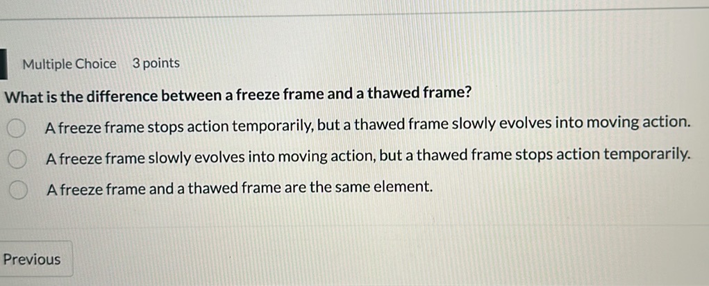 What is the difference between a freeze | StudyX