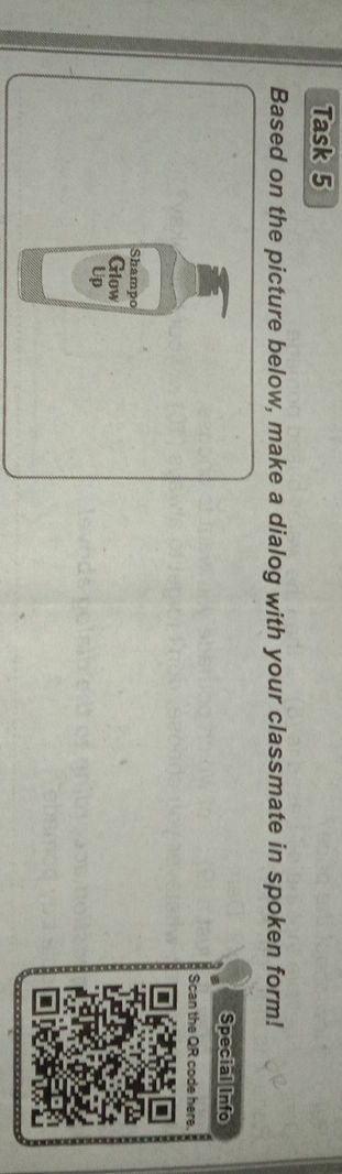 Based on the picture below, make a dialog | StudyX