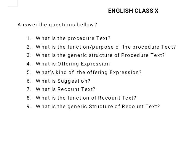 Answer the questions bellow? 1. What is the | StudyX