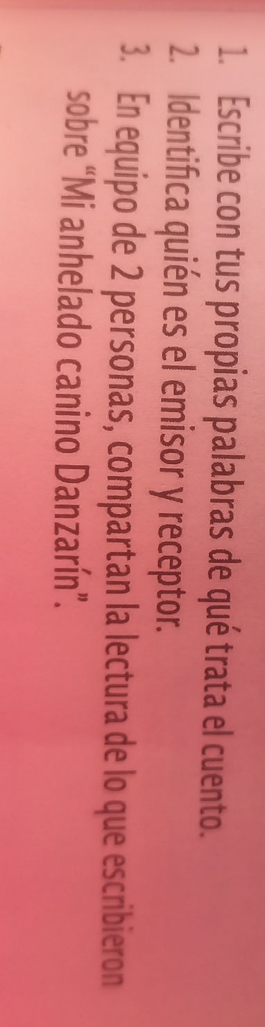 1. Escribe con tus propias palabras de qué | StudyX