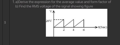 1. a)Derive the expression for the average | StudyX