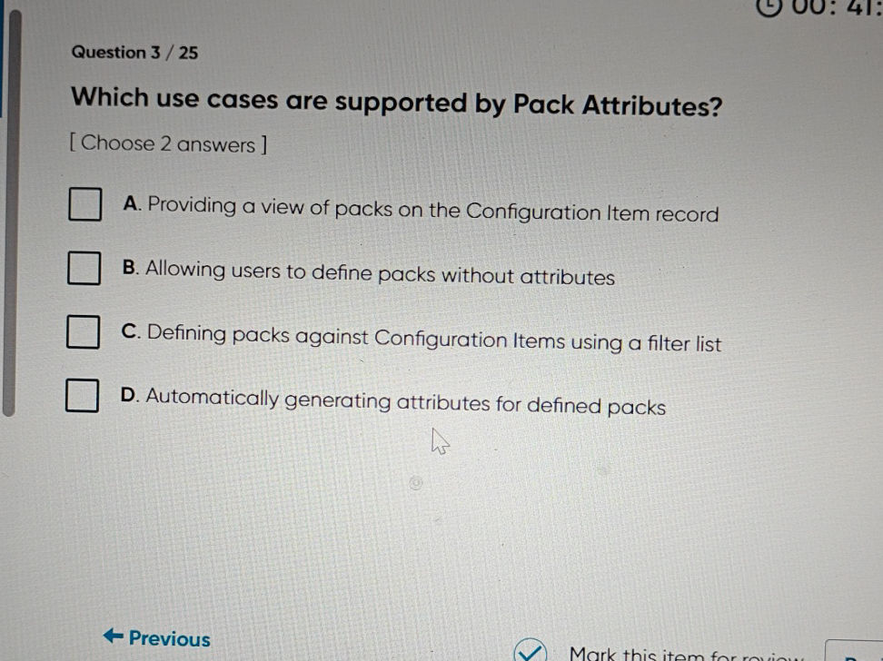 Which use cases are supported by Pack | StudyX