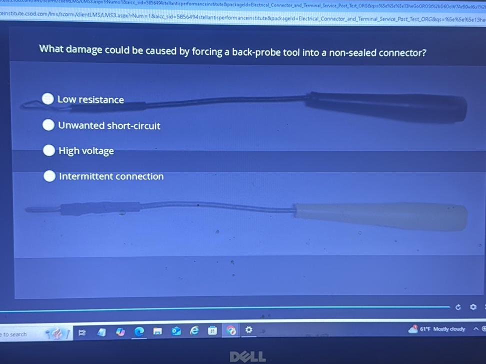 What damage could be caused by forcing a | StudyX