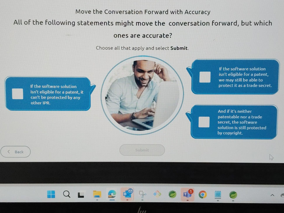 All of the following statements might move | StudyX