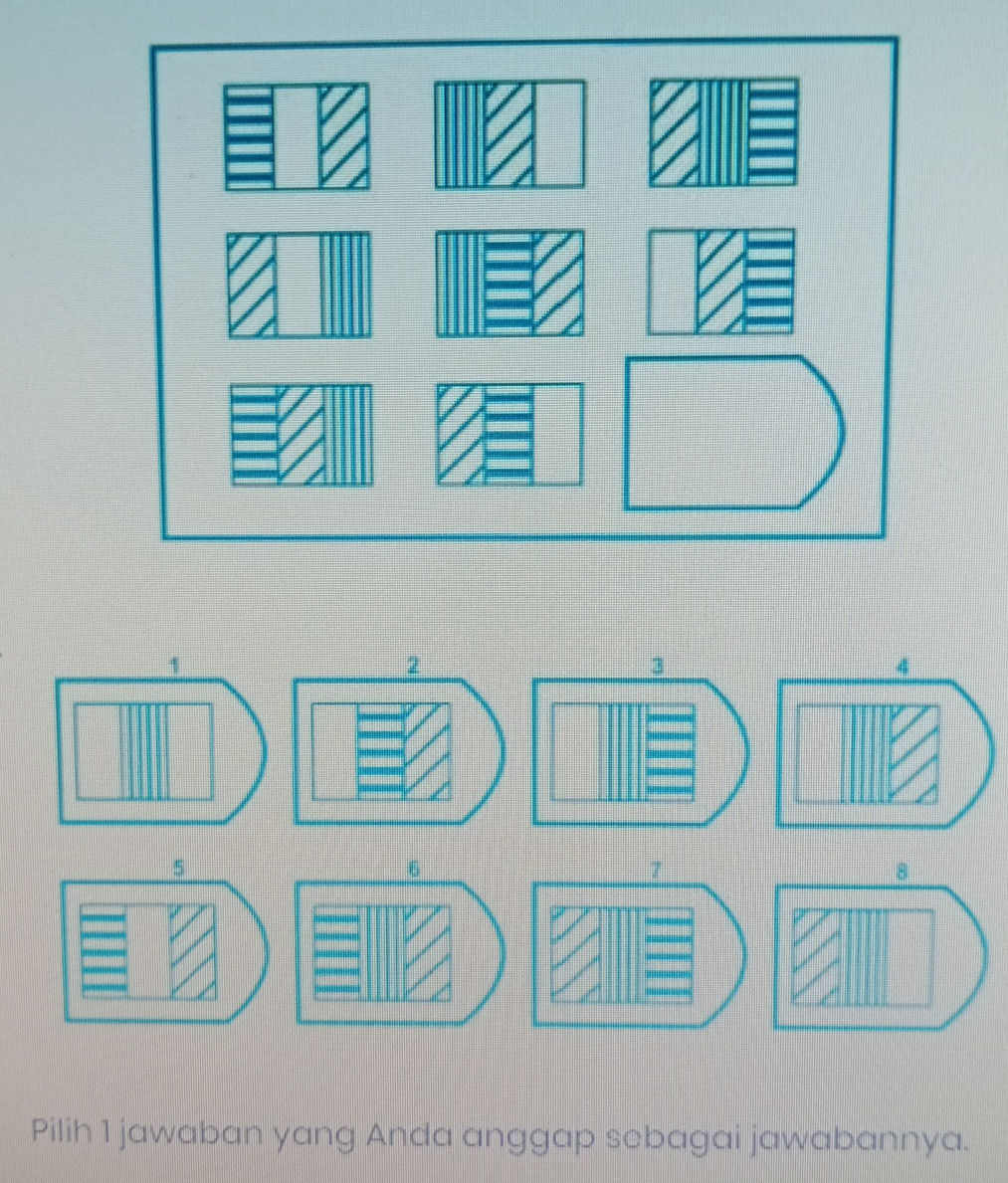 The image presents a pattern recognition | StudyX