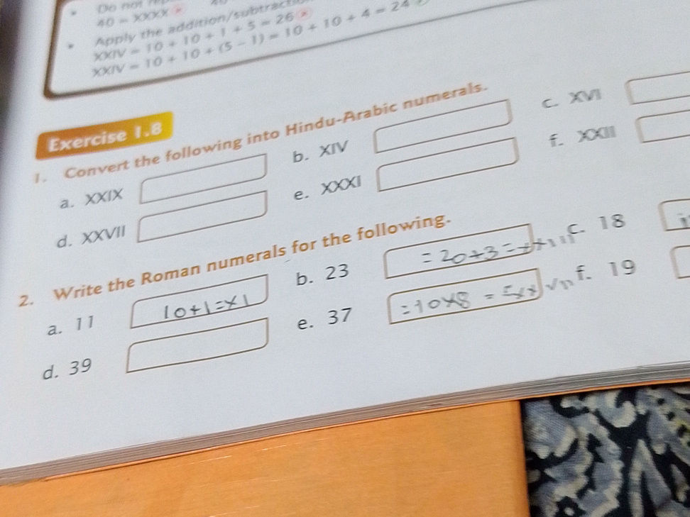 1. Convert the following into Hindu-Arabic | StudyX