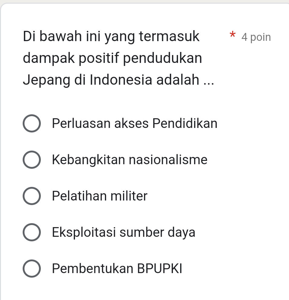 Di bawah ini yang termasuk dampak positif | StudyX