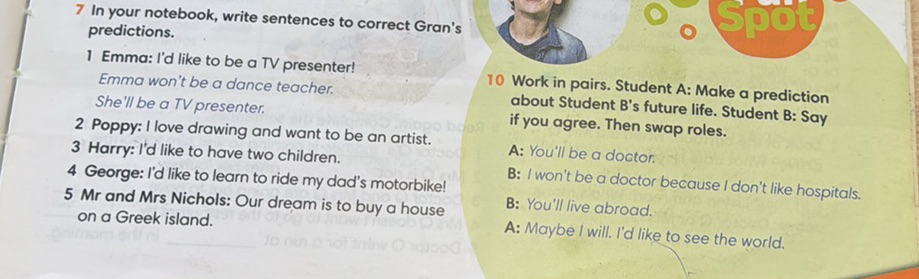 7 In your notebook, write sentences to | StudyX