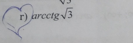 Calculate arctg√3 | StudyX