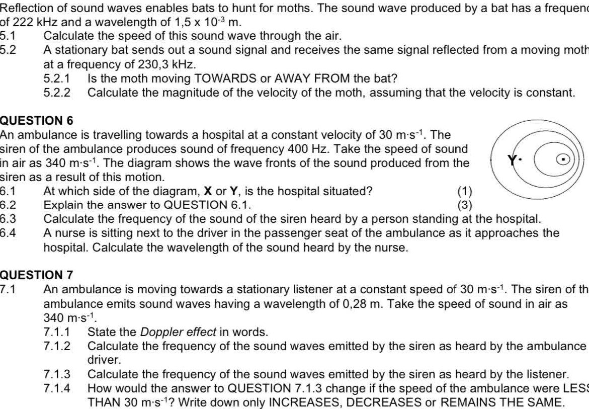 5.1 Calculate the speed of this sound wave | StudyX
